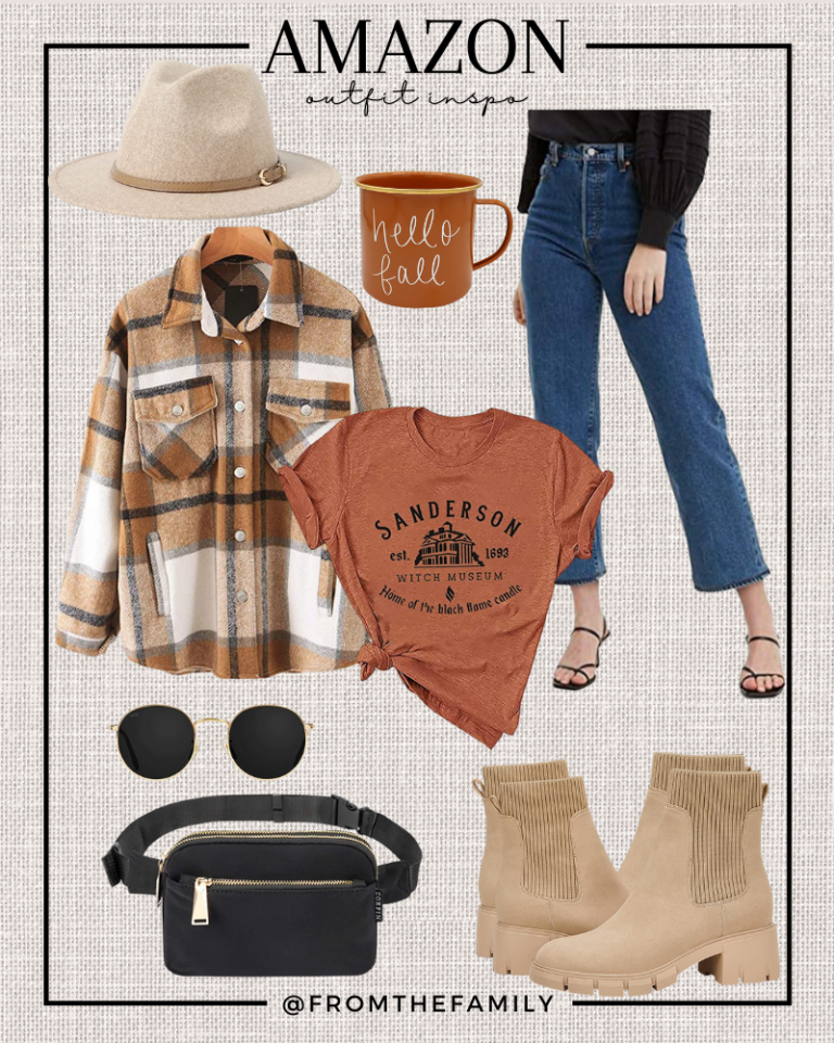 Amazon Fashion // Shacket Outfits - From The Family Finds